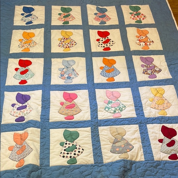 Handmade | Bedding | Sun Bonnet Quilt | Poshmark
